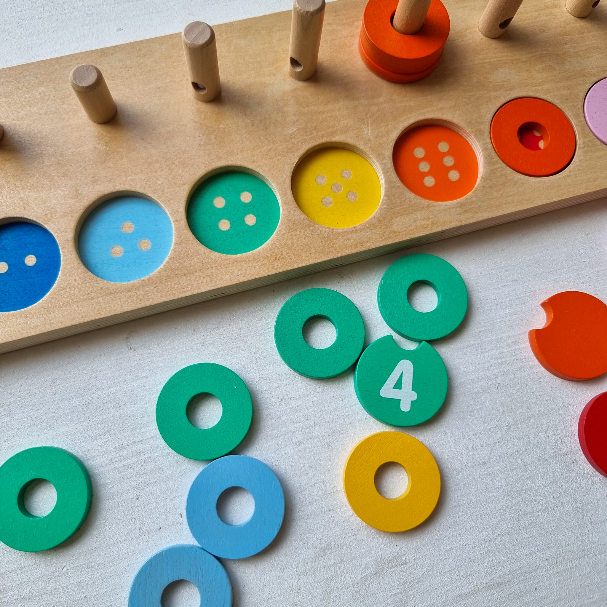 Un super jeu ludique pour les enfants autour des chiffres et des ...